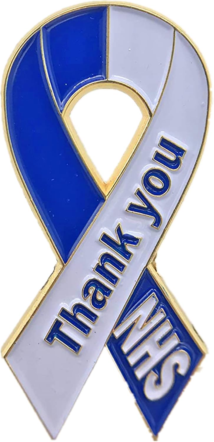 best badge: 2020 UK stock Thank You NHS Ribbon Pin Badge Brooch ...