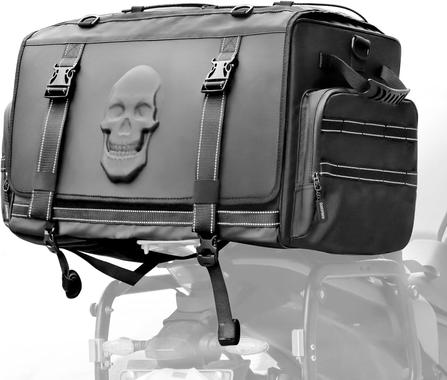 Amazon.com: XMMT Motorcycle Weather Resistant Travel Bag Trunk Luggage ...