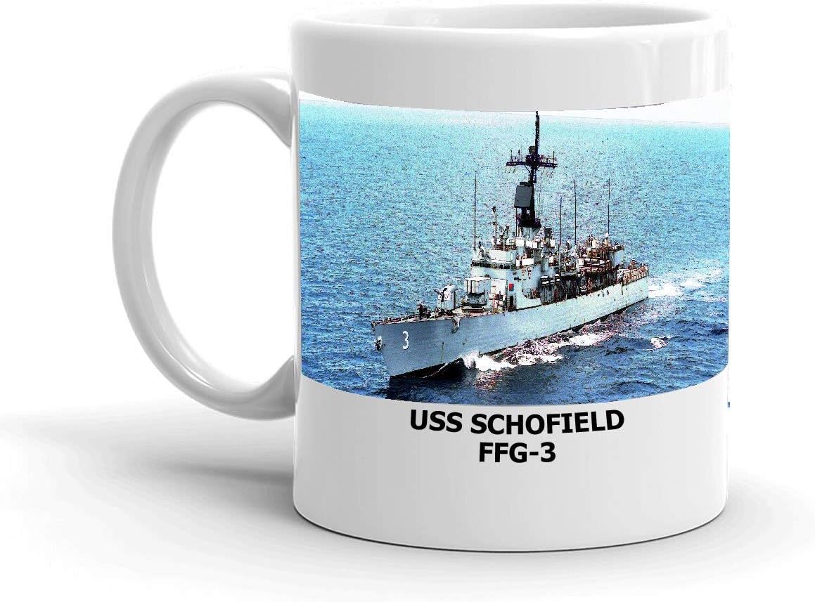 Amazon.com: Navy Emporium USS Schofield FFG-3 Coffee Cup Mug - 15OZ ...