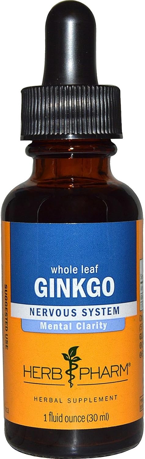 Amazon.com: HERB Pharm Organic Ginkgo Extract, 1 FZ : Health & Household