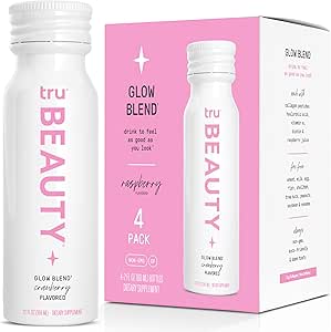 Amazon.com: Tru Beauty Wellness Shots, Collagen Peptide Drinks with ...