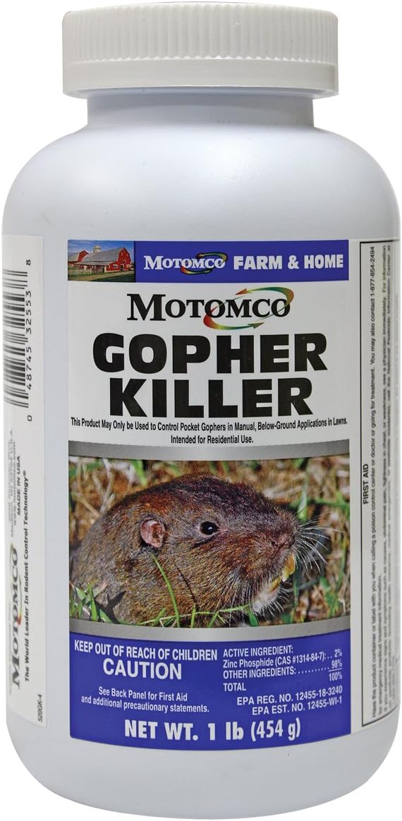 Amazon.com : Motomco 32553 1# Gopher Killer : Home Pest Repellents ...