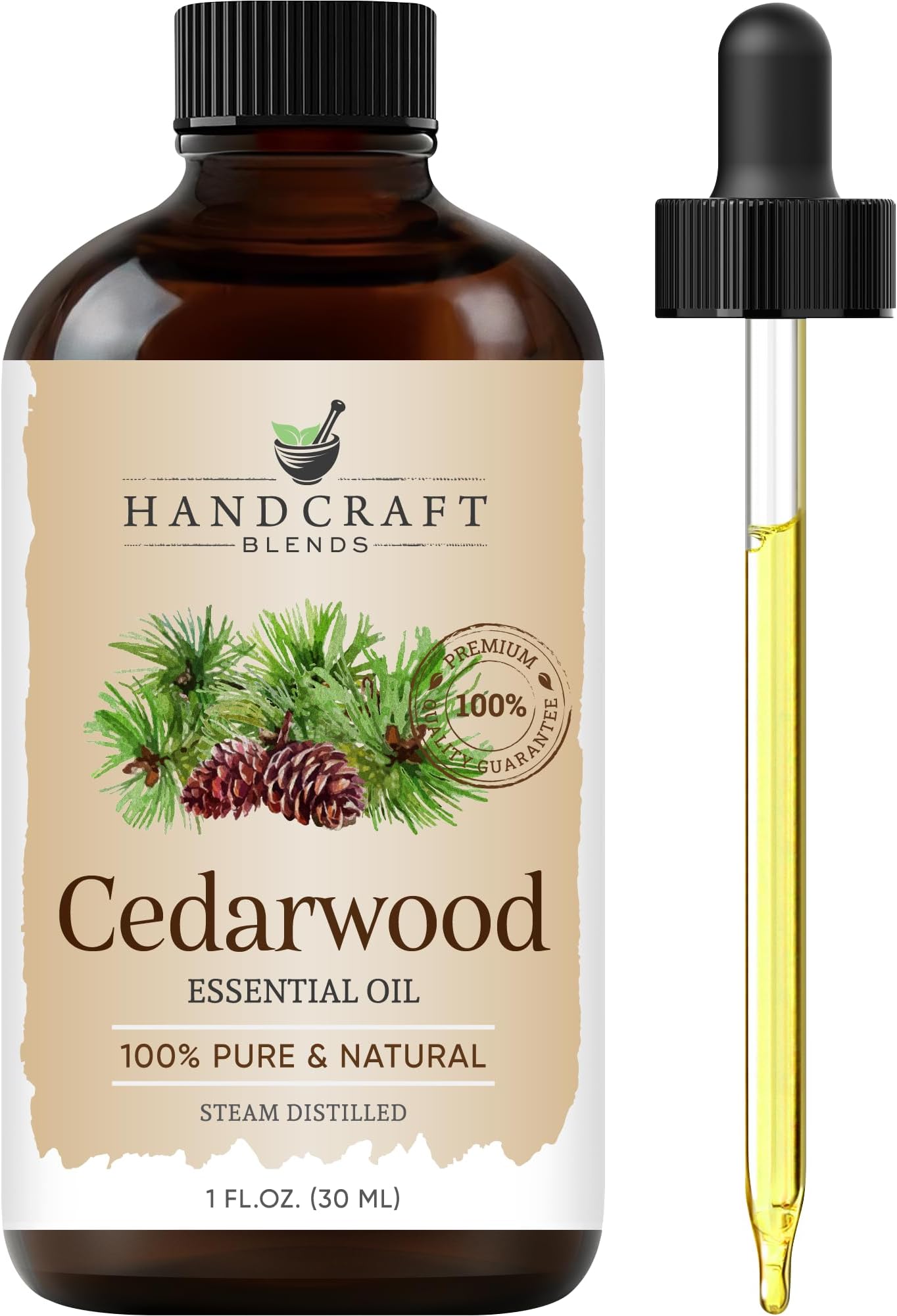 Amazon.com: Cedarwood Essential Oil - 1 Fl Oz - 100% Pure and Natural ...