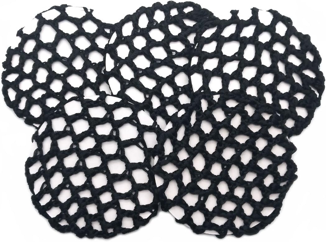 Amazon.com : Hair Nets Invisible Knit Hairnets for Ballet and Dance ...