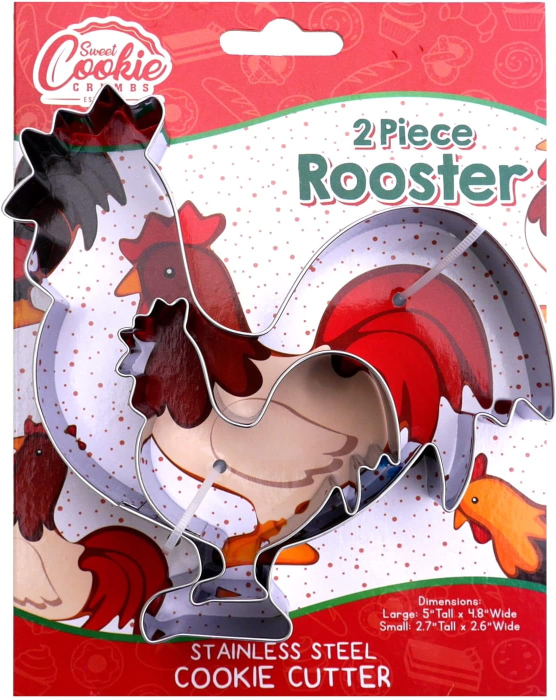 Amazon.com: Pig Farm Animal Cookie Cutter Set, Large 3-Piece Set ...