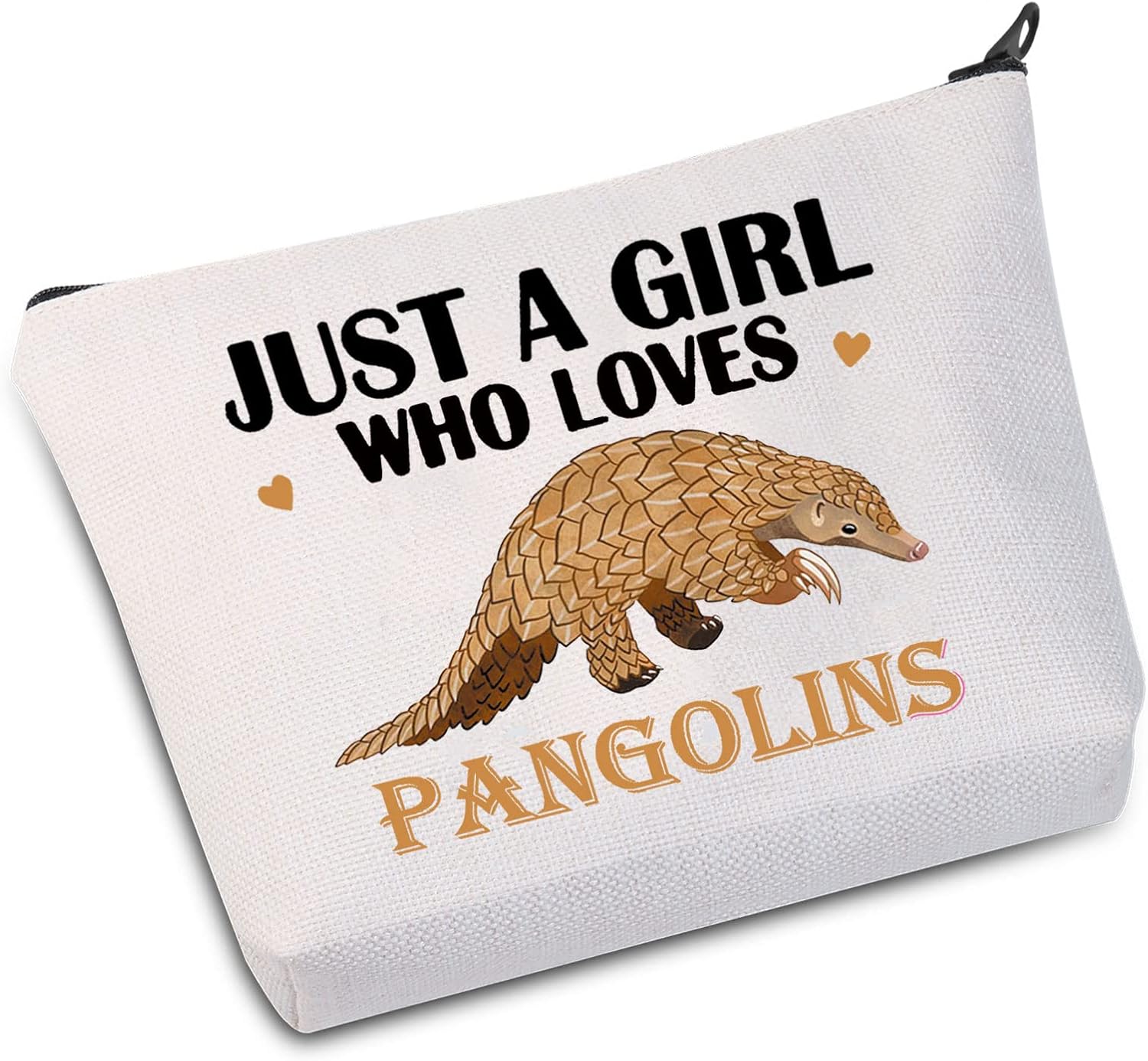 Amazon.com: WZMPA Funny Pangolin Cosmetic Makeup Bag Animal Lover Gift ...