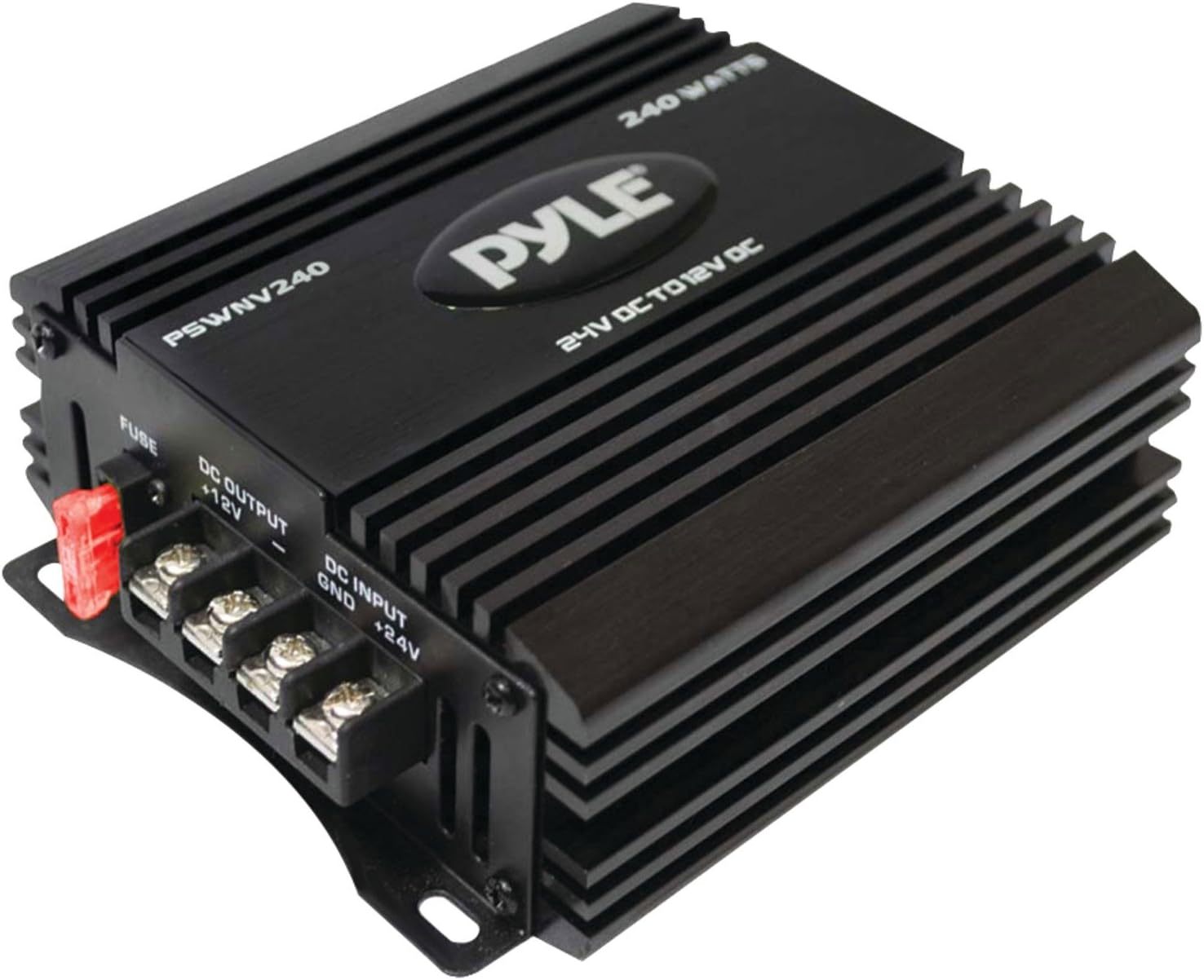 Amazon.com: Pyle DC Power Step Down Converter - 24V to 12V 10A 240W ...