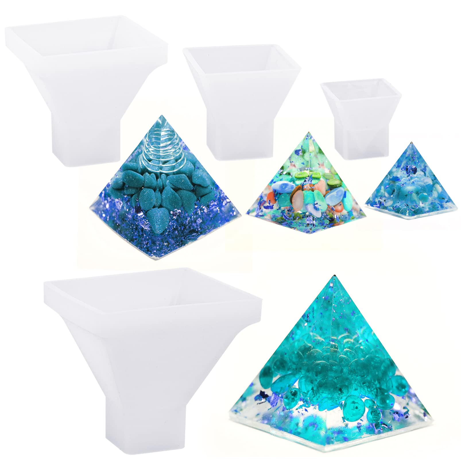 Large Pyramid Silicone Mold