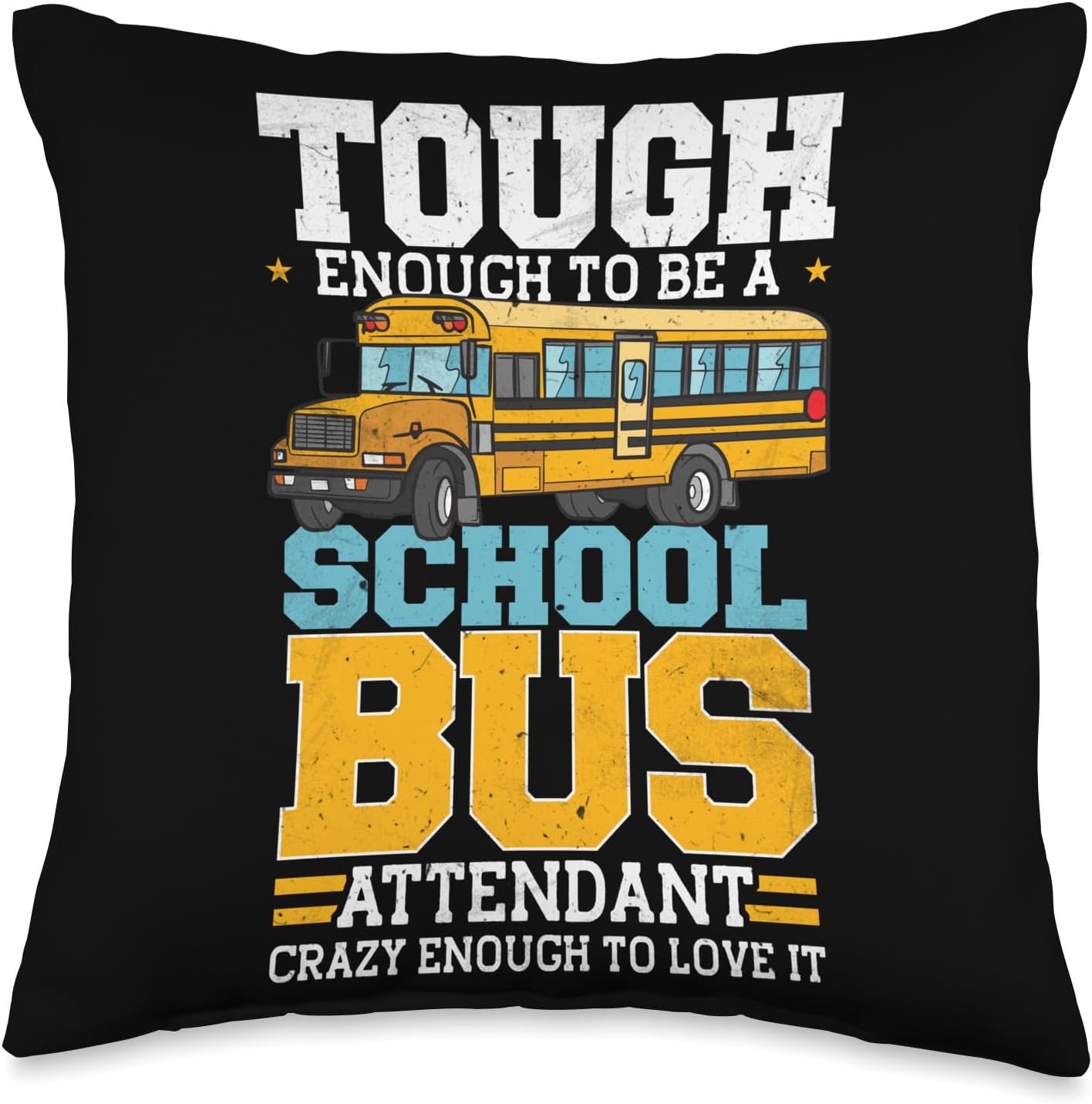Amazon.com: Bus Aide Saying, Bus Attendant, Funny School Bus Monitor ...