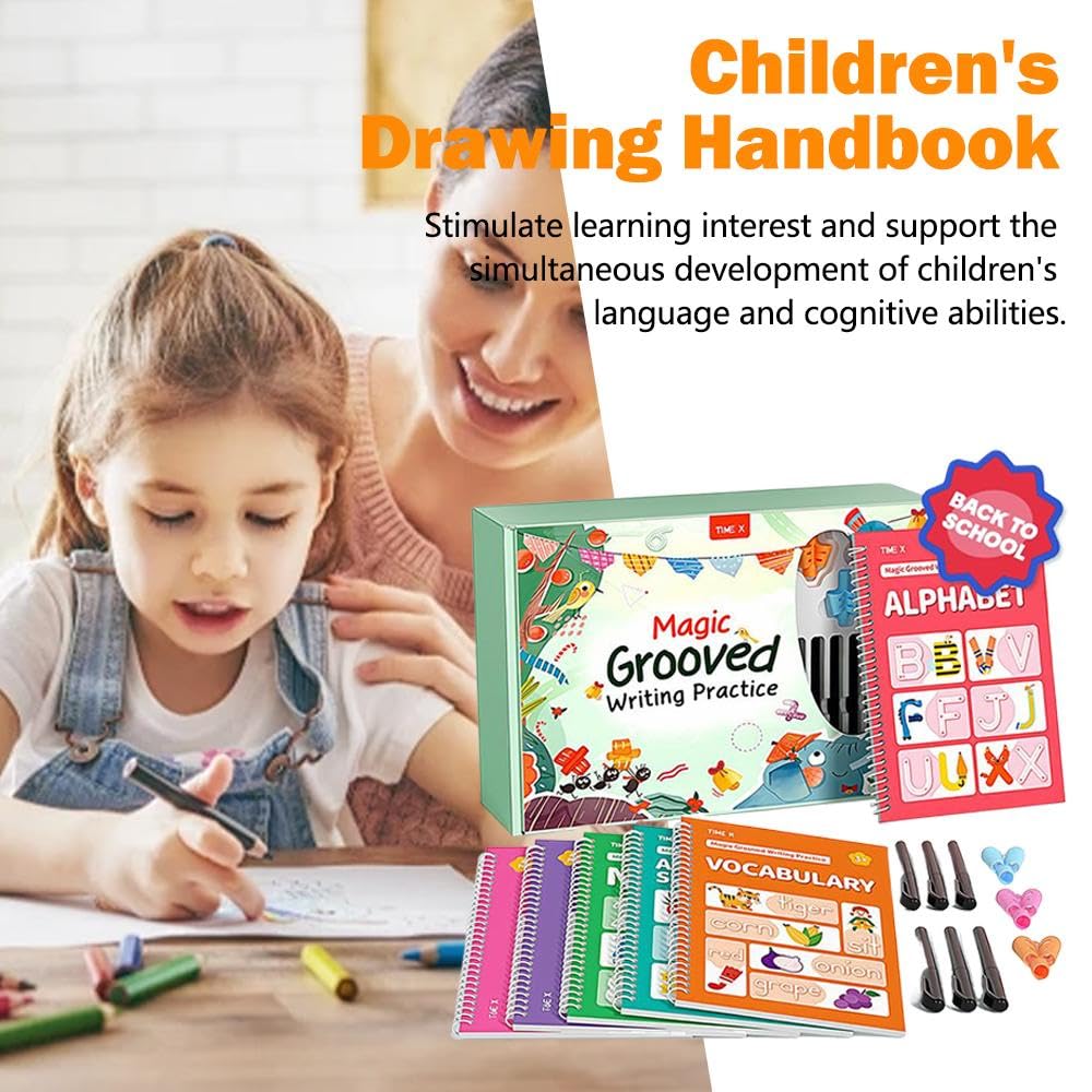 Handwriting Practice Book For Kids 4PACK Handwriting Book Practice For ...