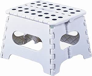 PandaEar 1 Pack Home Folding Step Stool, Lightweight Collapsible Fold ...
