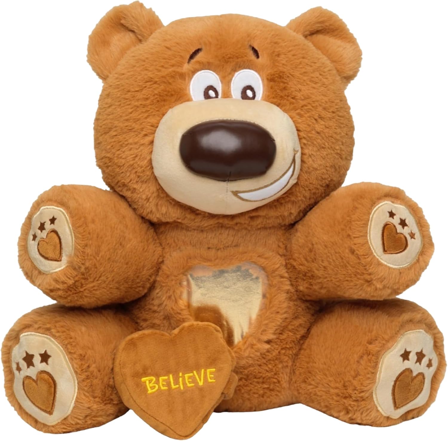 Believe a Buddy – Oso de peluche grande con 52 tarjetas de afirmación ...