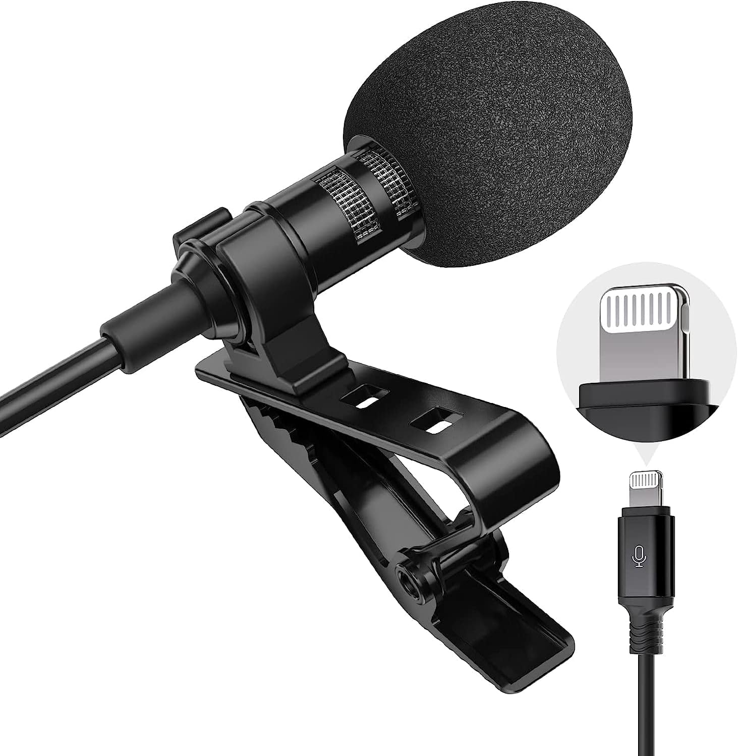 Kanget Voice Microphone Professional for iPhone Lavalier ...