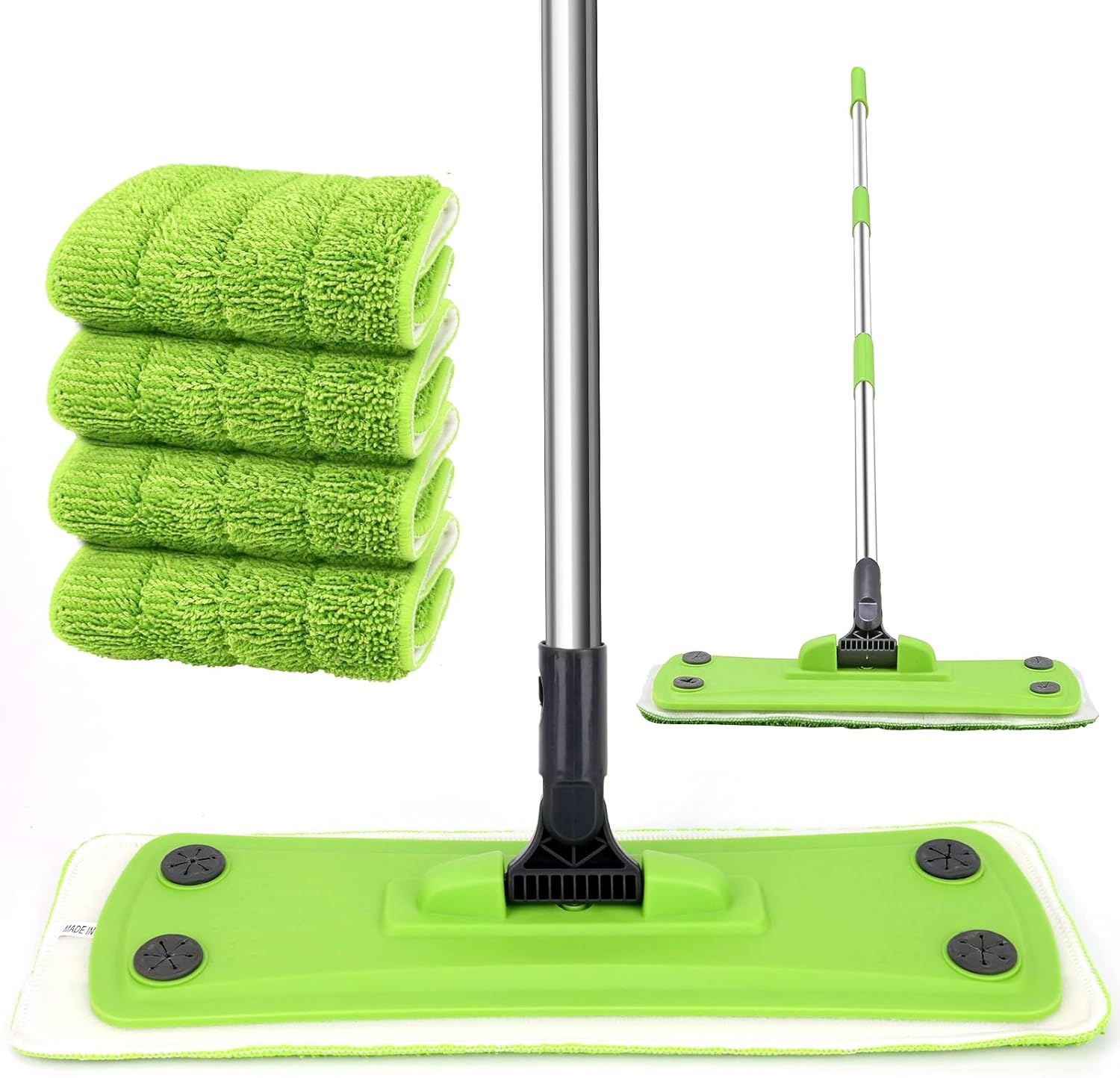 Trapeador Microfibra, Fregona Plana para Limpieza, Mopa Trapeador 360 ...