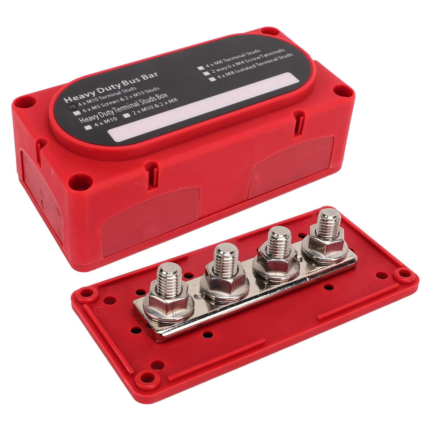 Amazon.com: 300A Bus Bar 5/16 Heavy Duty Module Design BusBar Box Power ...