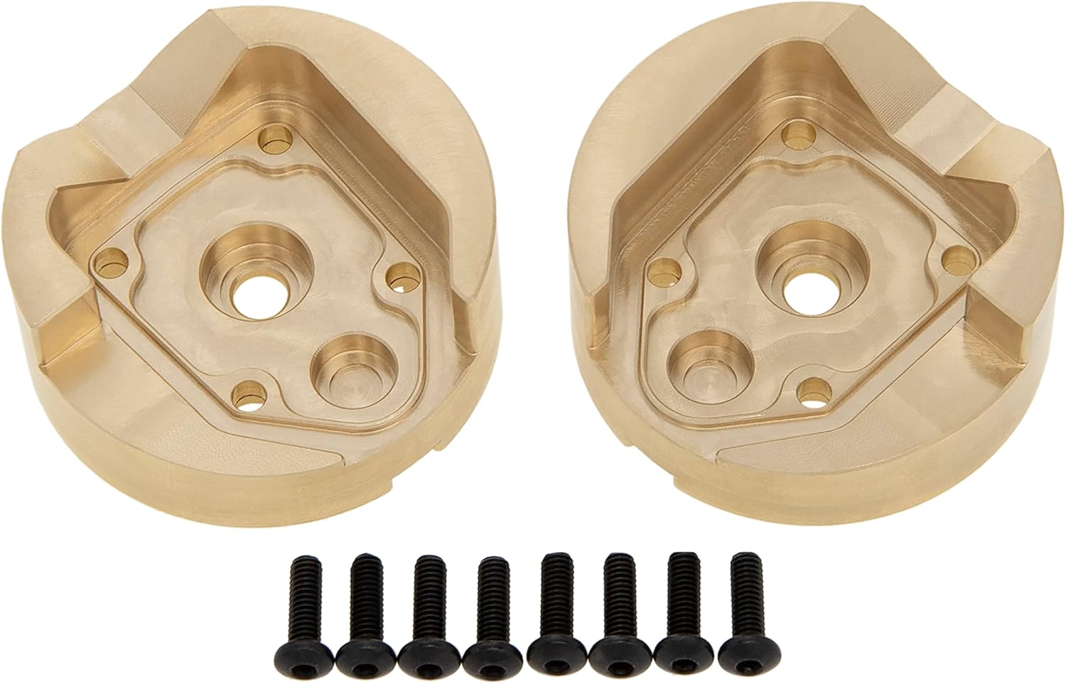 Amazon.com: MEUS RACING UTB18 Front Brass Portal Axle Covers Weigths ...
