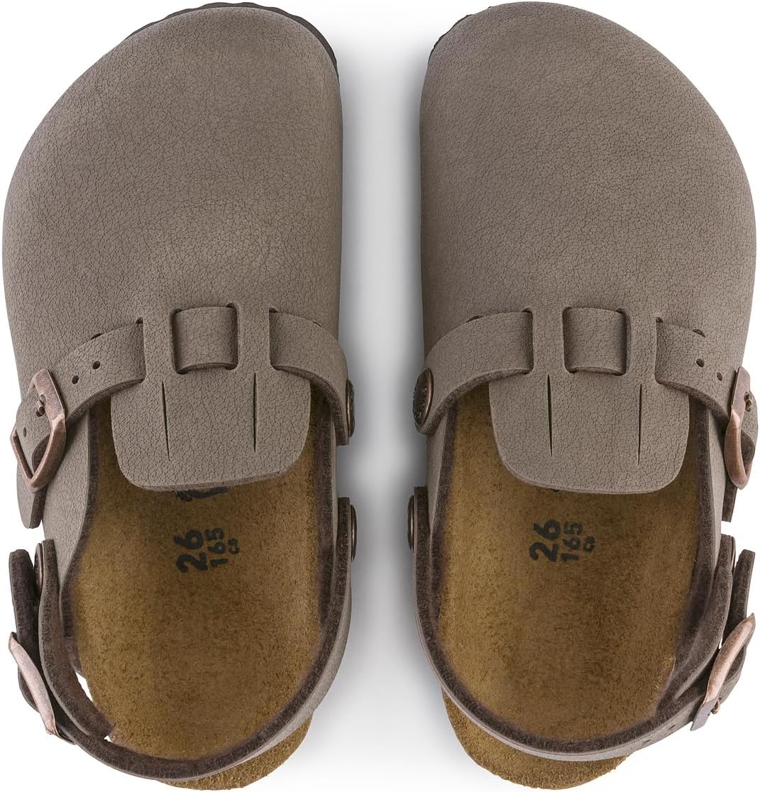 Little Kid, Toddler Unisex Mocha Clogs by Birkenstock