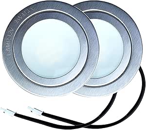 GYori 2pcs AC DC 12V 68mm Cooker Hood LED Light 2W Compatible With Old ...