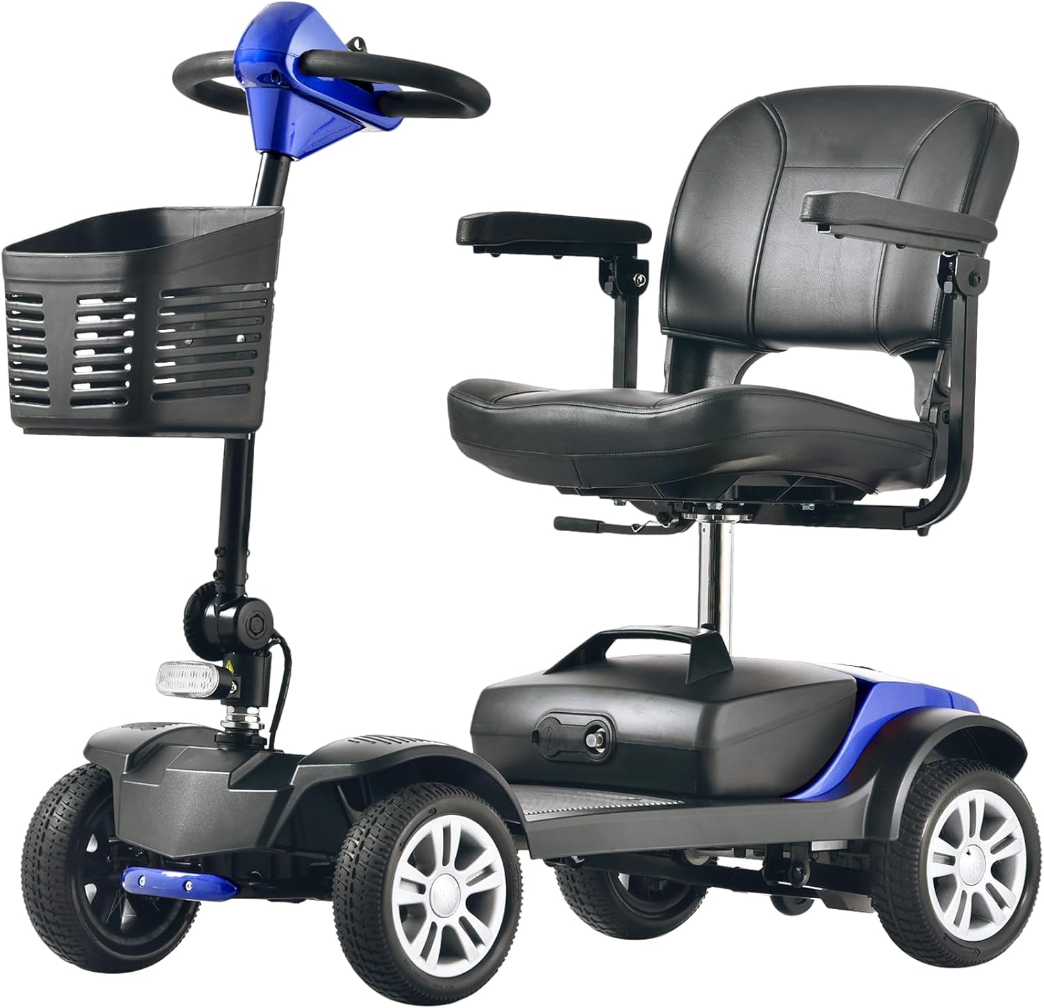 Amazon.com: 4 Wheel Mobility Scooter, Electric Powered Chargeable ...