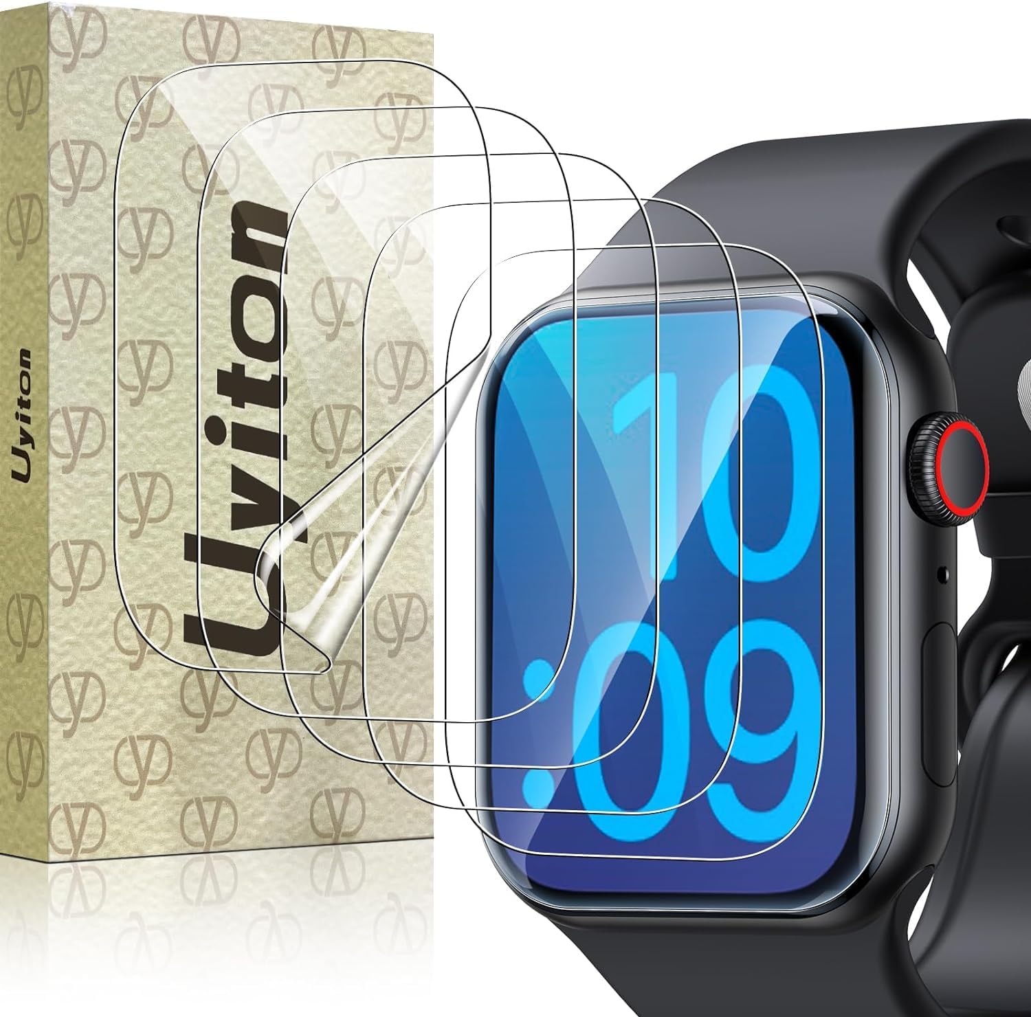 Lot de 8 protections d'écran Lbrowse-K pour Apple Watch Series 10 de 42 ...