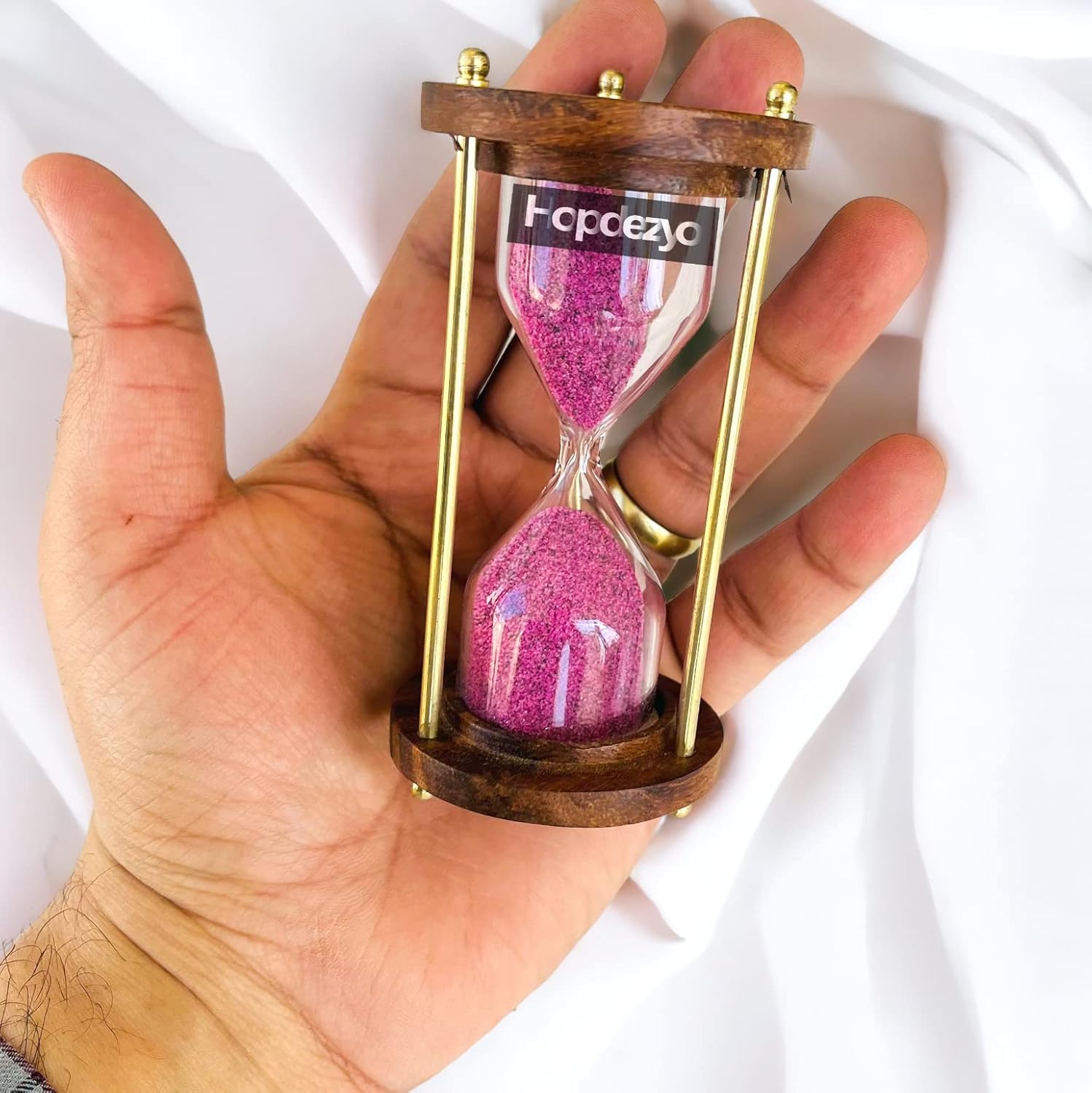 Amazon.com: HOPDEZYO Decorative Gift Item Pink Sand Timer | Hour Glass ...