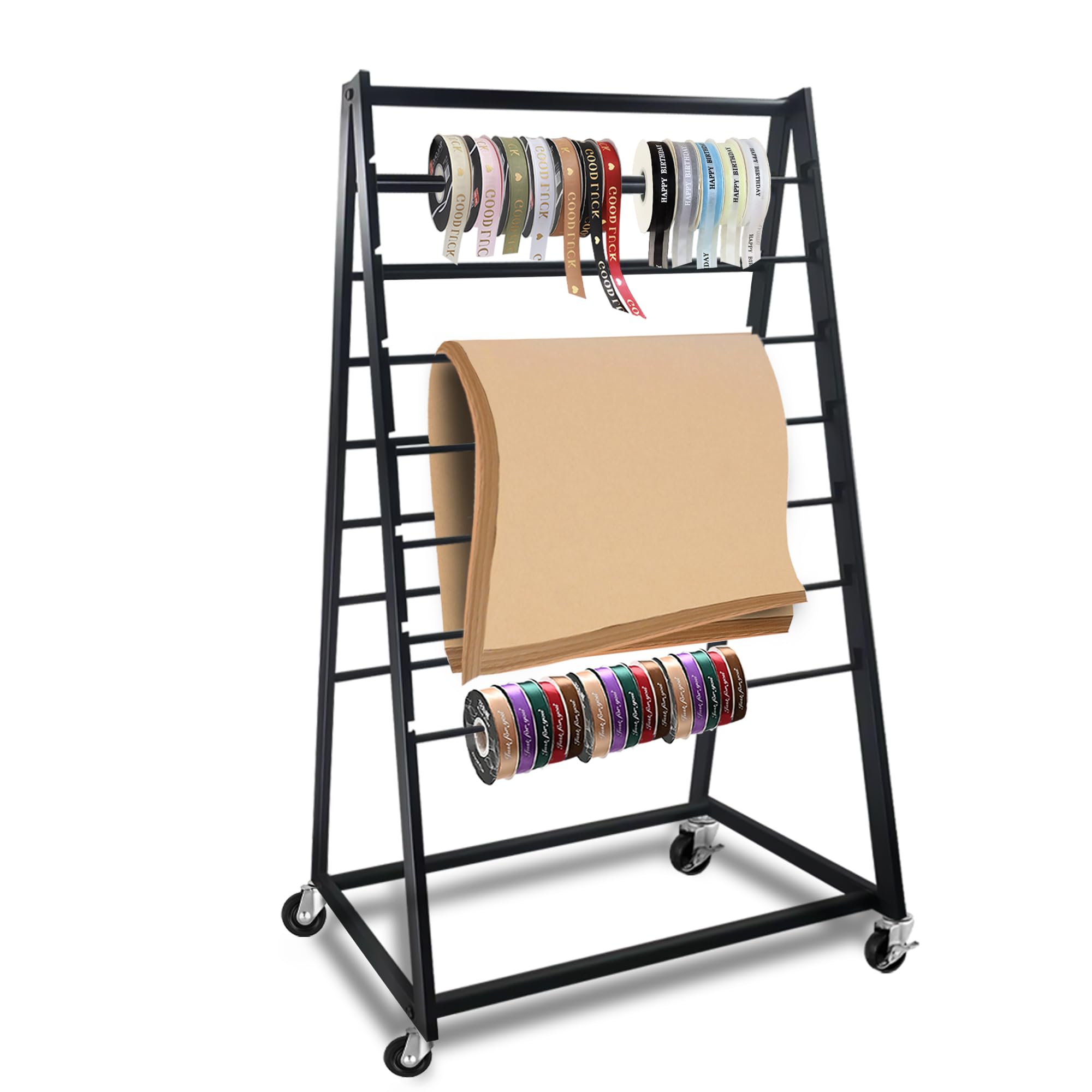 Amazon.com: MEILANHUI Ribbon Holder Organizer Rack, 15 Tier Double ...