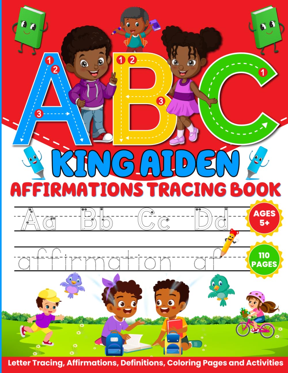 King Aiden's Affirmation Workbook: Aiden, King: 9798362223649: Amazon ...