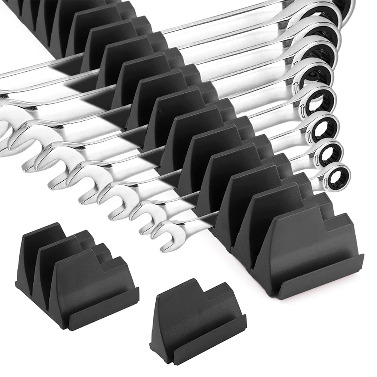 LVOERTUIG Modular Wrench Organizer Wrench Holder, Pliers Organizer ...