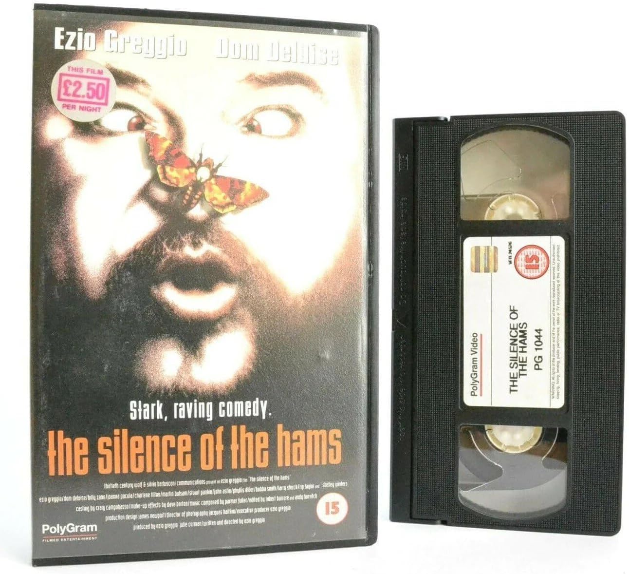Silence of the Hams [VHS] : Ezio Greggio, Dom DeLuise, Billy Zane ...