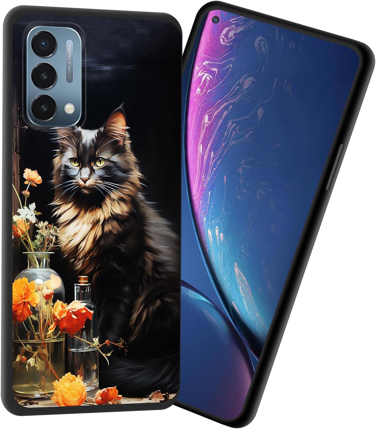 Amazon.com: JHYYTUJTYP for OnePlus Nord N200 Case,Premium Soft Silicone ...