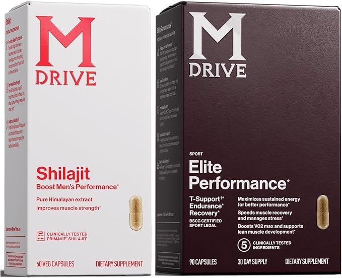 Amazon.com: Mdrive Elite Testosterone Booster Shilajit : Health & Household