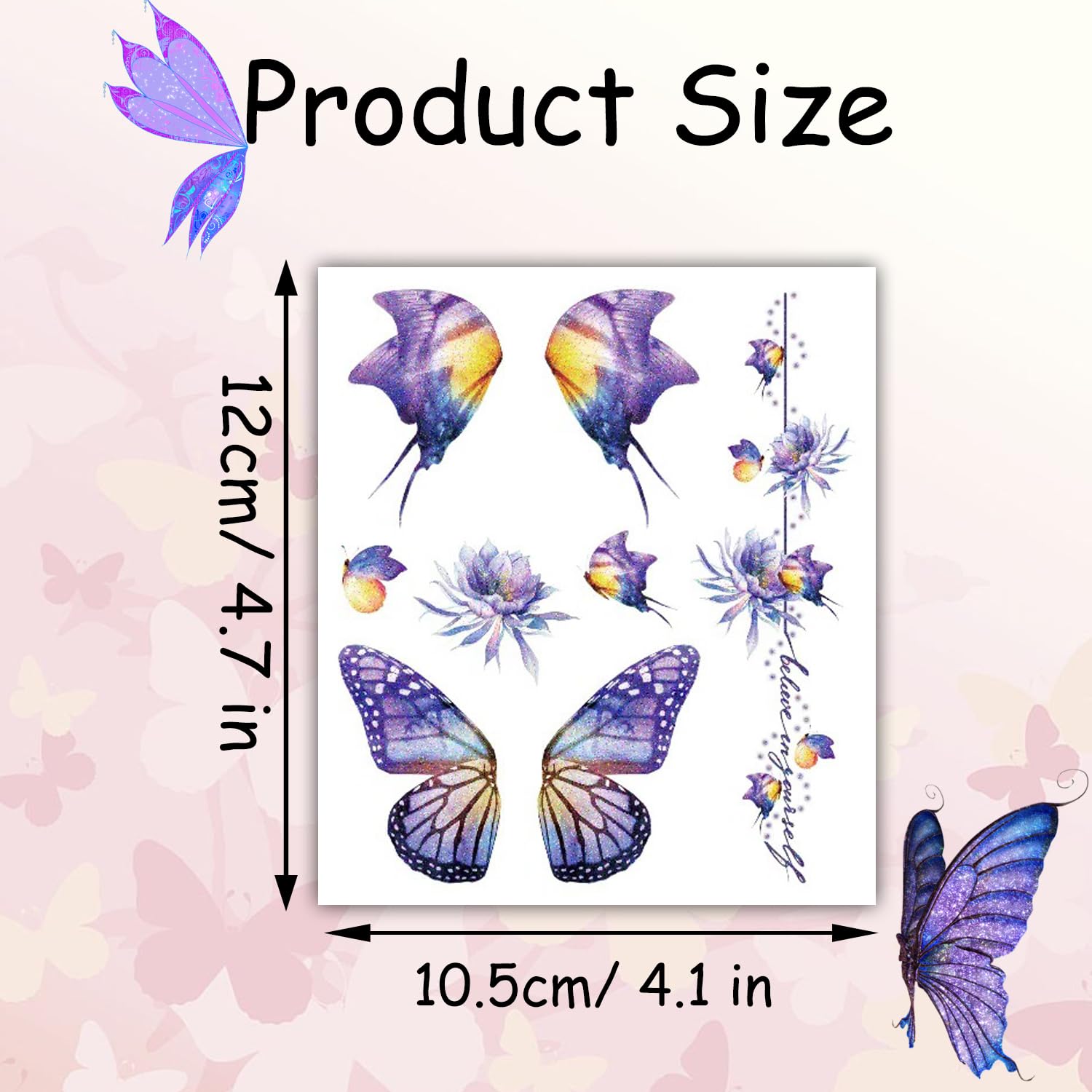 Image Result For Believe Tattoos With Butterfly Trending Butterfly