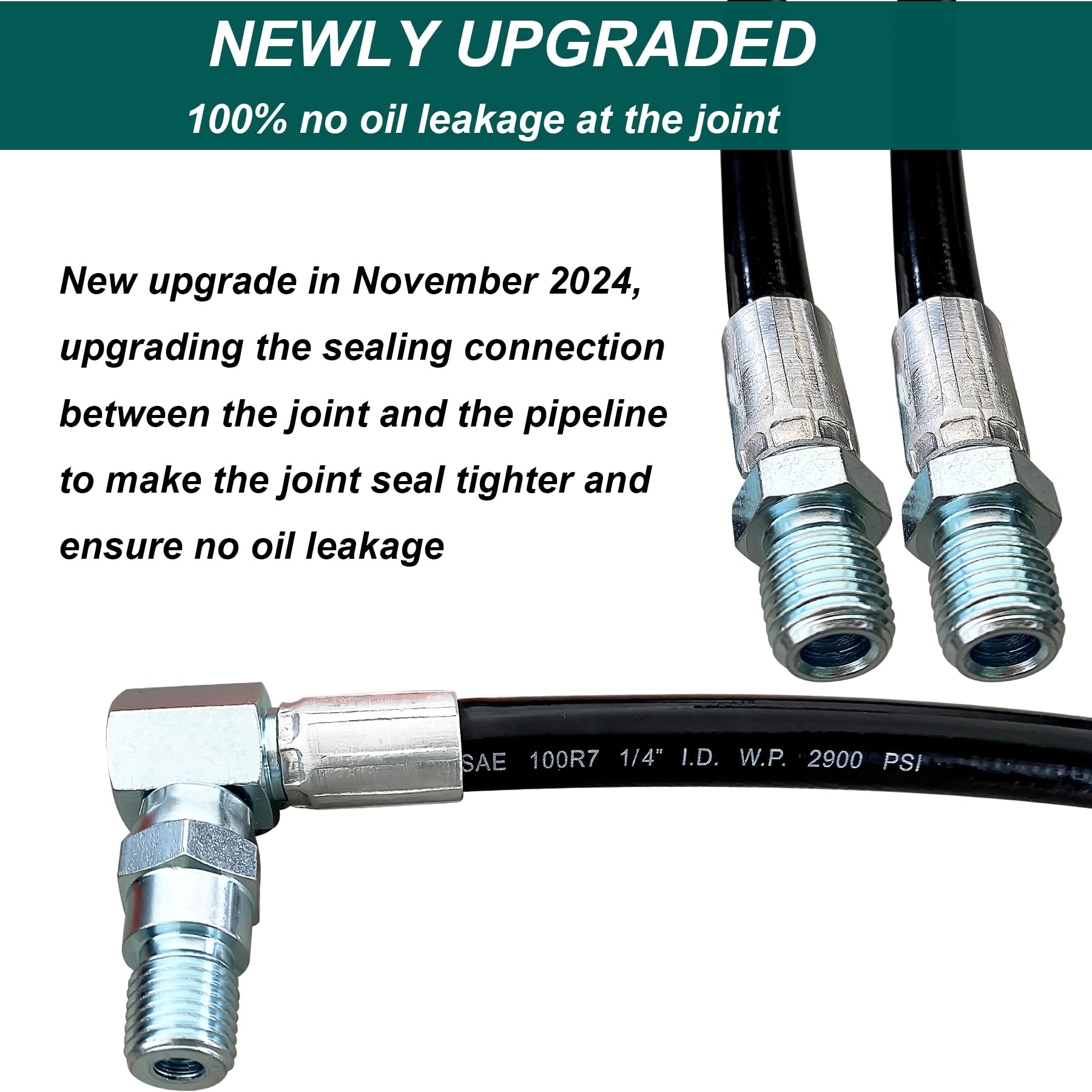 E47 Hydraulic Fittings And Hoses Hydraulic Hose & Fitting Kit For Meyer ...
