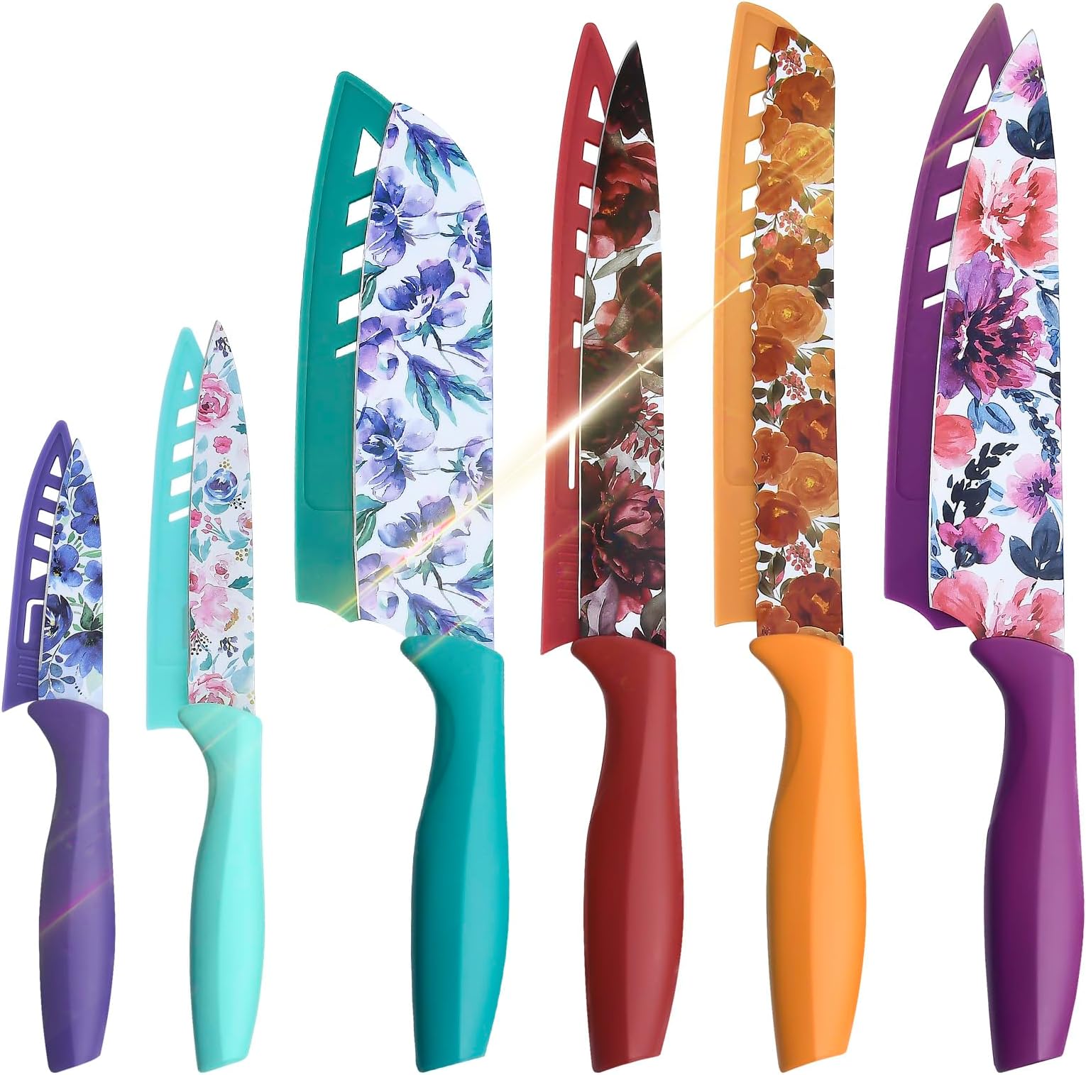 Amazon.com: Cuisinart C55-12PRTD 12 PC Tie Knife Advantage-Cutlery-Set ...