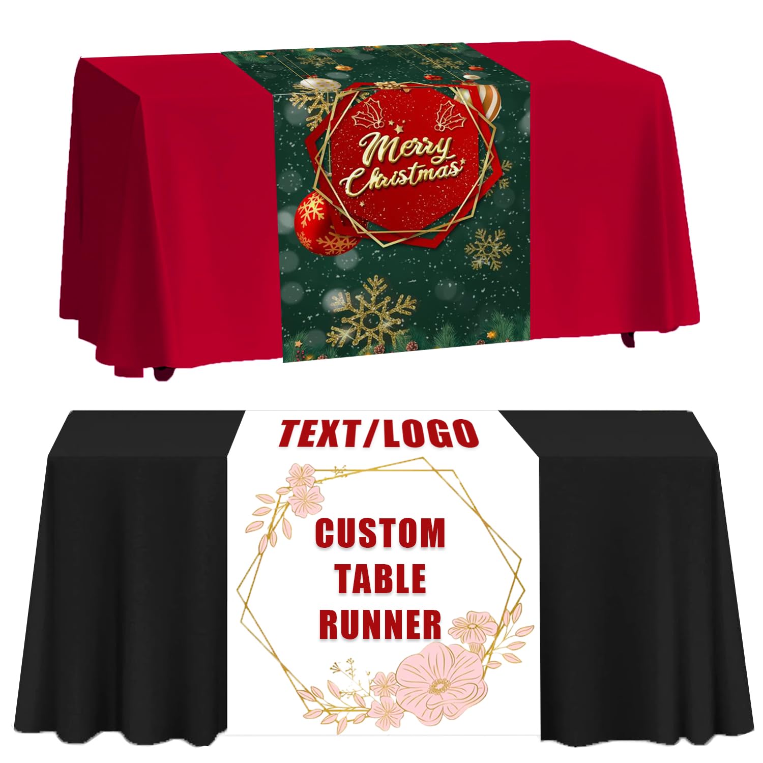 Amazon.com: Custom Table Runner, Personalized Table Runner with ...