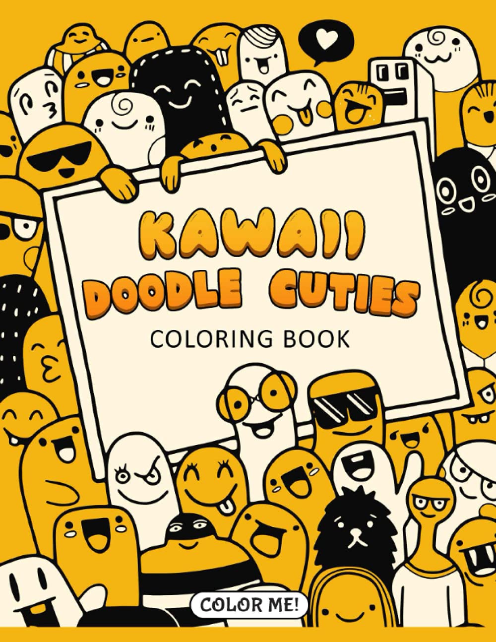 Buy Color Me! - Kawaii Doodle Cuties Coloring Book: Sketching Super ...