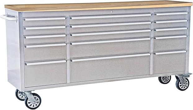 Amazon.com: 72 inch Heavy Duty Mobile Tool Chest Tool Cabinet, with ...