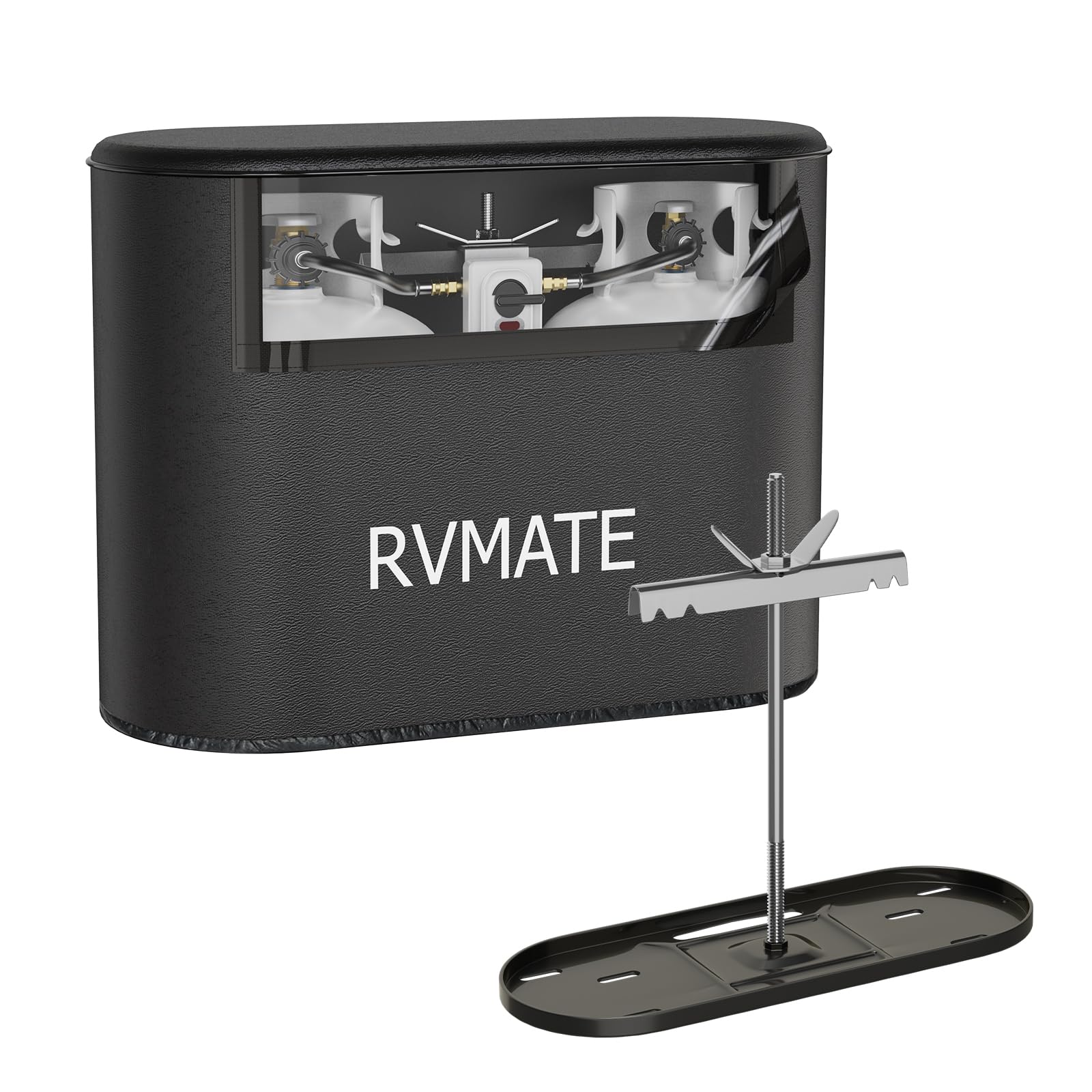 Snapklik.com : RVMATE RV Propane Tank Cover And Dual Propane Tank ...
