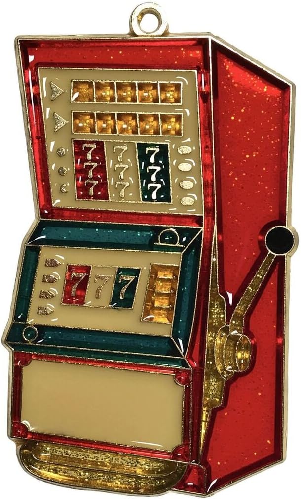 Amazon.com: EZ Travel Collection Slot Machine Ornament : Home & Kitchen