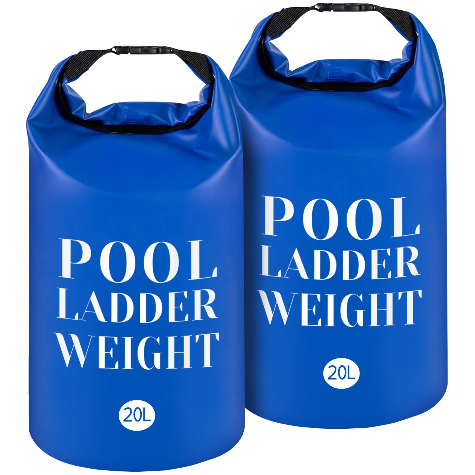 Amazon.com: 20L 500D PVC Swimming Pool Ladder Weights- 2 Pcs Waterproof ...