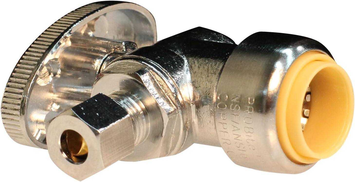 Amazon.com: Push Connect PC953A 1/2-Inch Push by 3/8-Inch OD. Comp ...