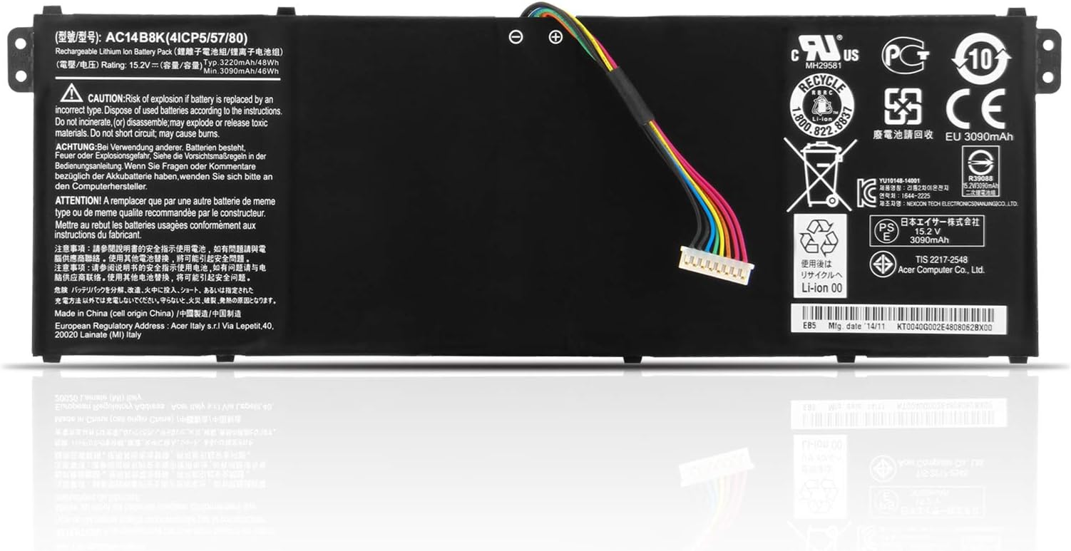 ASKC AP19B8K Laptop Battery for Acer Aspire 3 A314-22 A315-23 A315-23G ...