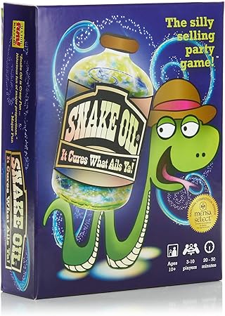 Amazon.com: Snake Oil - The Silly Selling Party Game - Hilarious Game ...