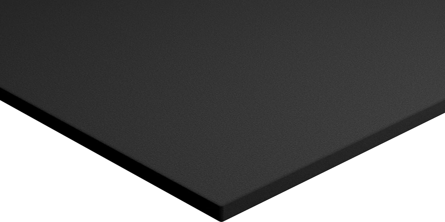 Amazon.com: UHMW Sheet (Reprocessed) Black, 2" Thick, 12" W x 36" L ...