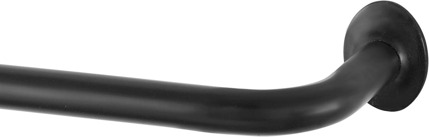 Amazon.com: Eclipse 5/8" Room Darkening Wrap Around Curtain Rod, 48-86 ...