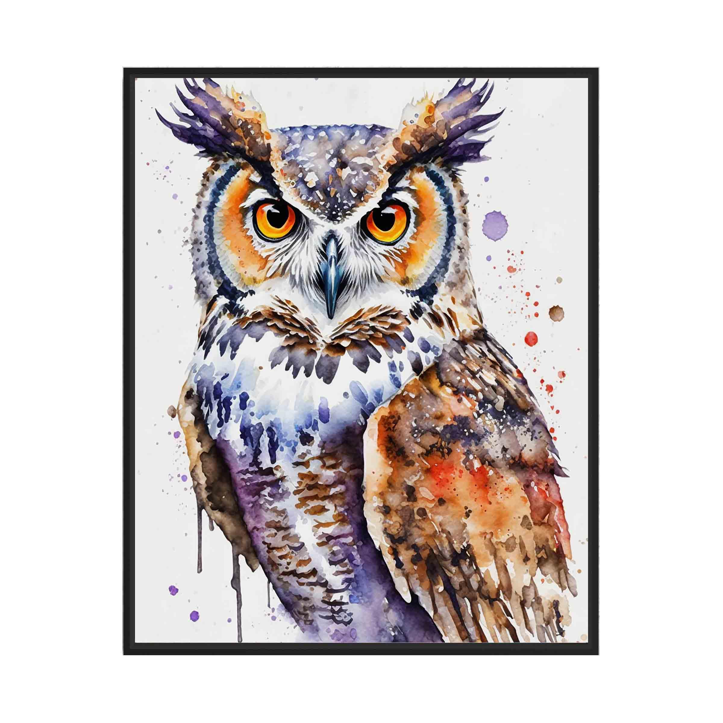 Great Horned Owl Painting