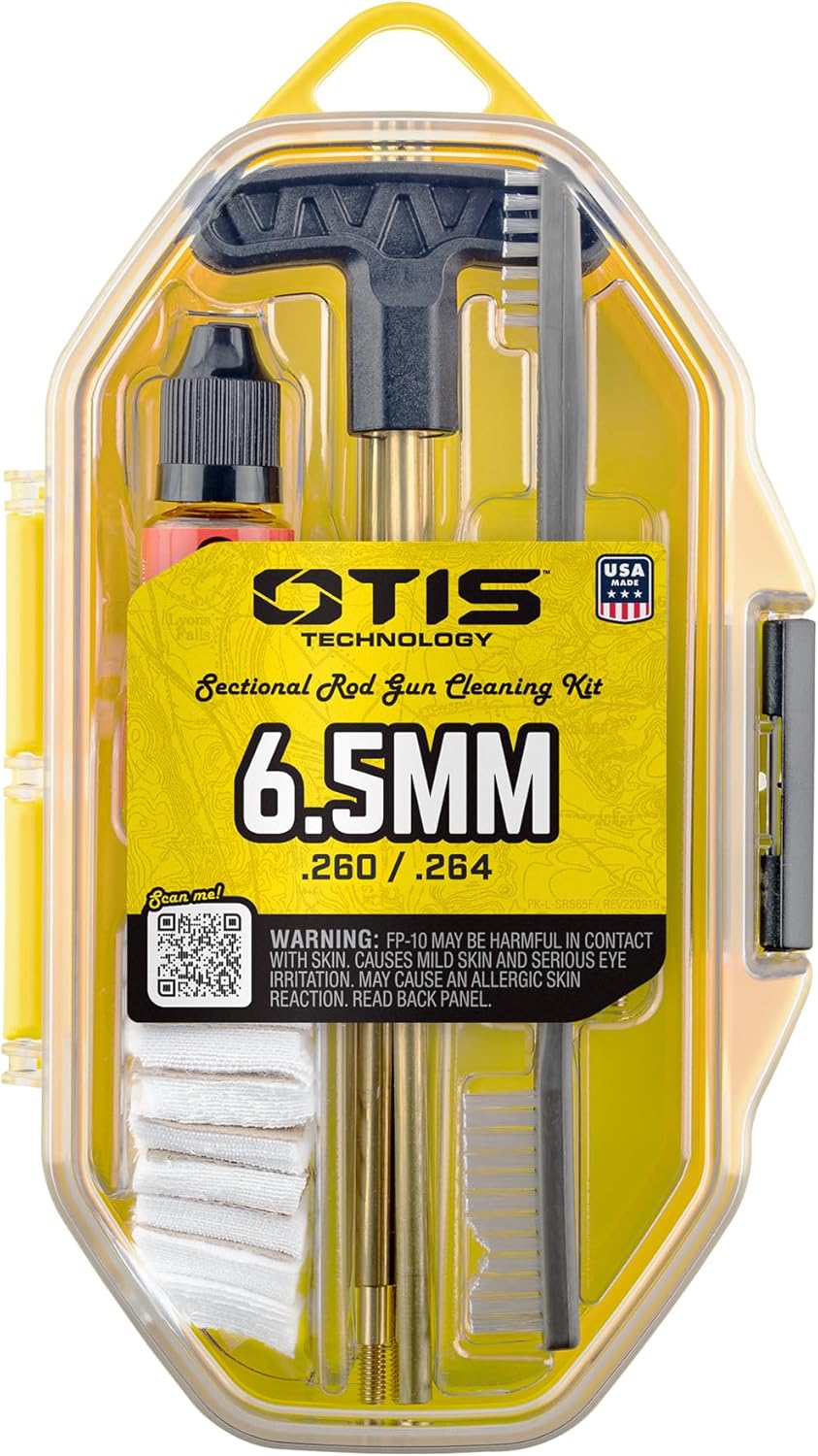 Amazon.com : Otis 6.5mm Rifle Cleaning Kit | Comprehensive Kit with ...