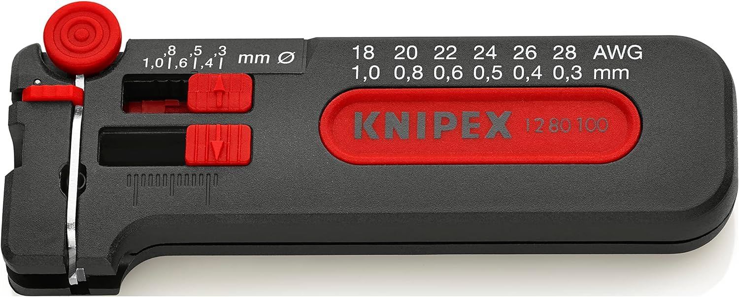 Knipex Mini Wire Stripper 100 mm 12 80 100 SB : Amazon.co.uk: DIY & Tools