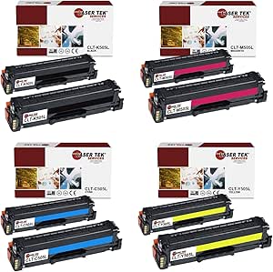 Amazon.com: Laser Tek Services Compatible High Yield Toner Cartridge Replacement for Samsung CLT ...