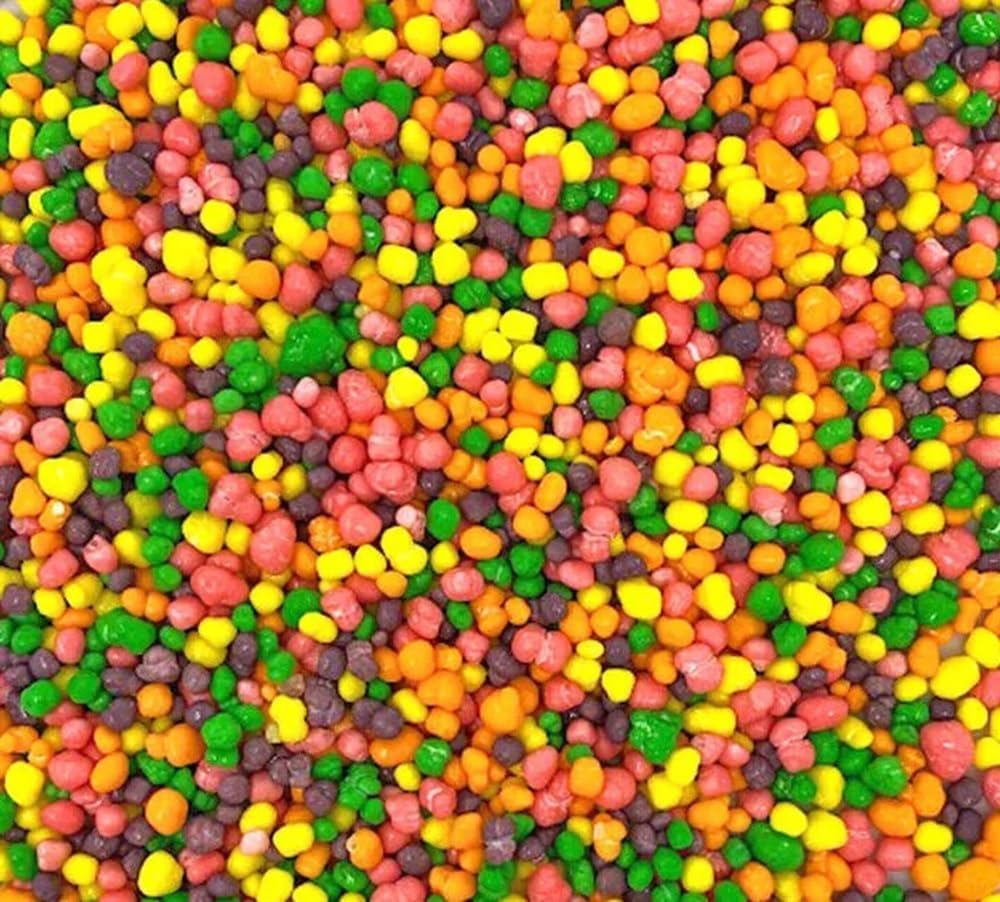 Amazon.com : YANKEETRADERS Bulk Assorted Mini Rainbow Fruit Candy, 3 ...